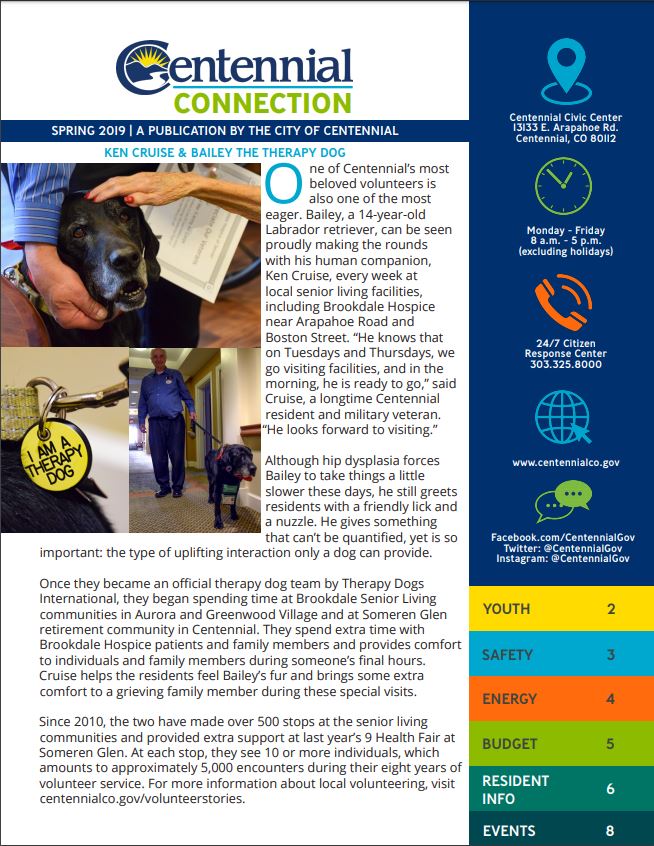 City Newsletter – City of Centennial